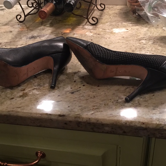 Corso Como | Shoes | Comfortable Heels Two Textures Of Leather | Poshmark